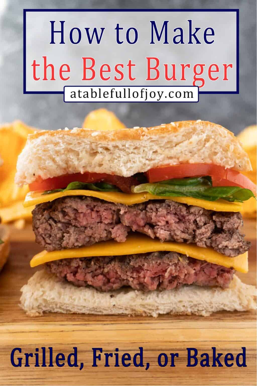 Best Homemade Hamburger Recipe • A Table Full Of Joy