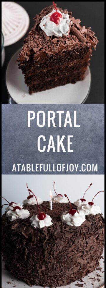 Portal Cake • A Table Full Of Joy