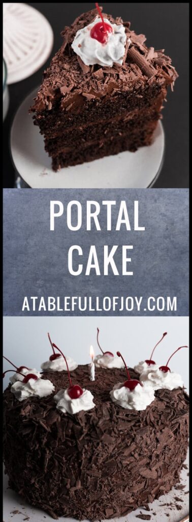 Portal Cake • A Table Full Of Joy