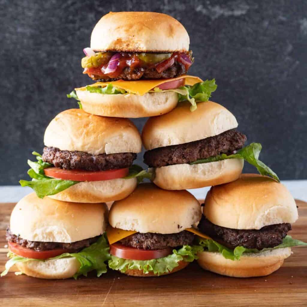 Hamburger Sliders • A Table Full Of Joy