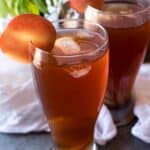 Sir Finley's Peach Iced Tea • A Table Full Of Joy