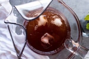 Sir Finley's Peach Iced Tea • A Table Full Of Joy