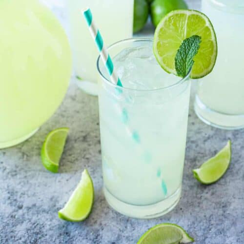Homemade Limeade Recipe • A Table Full Of Joy