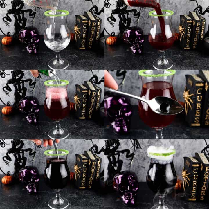 Easy Cauldron Cocktail | Halloween Drink, Ready in 5 minutes!