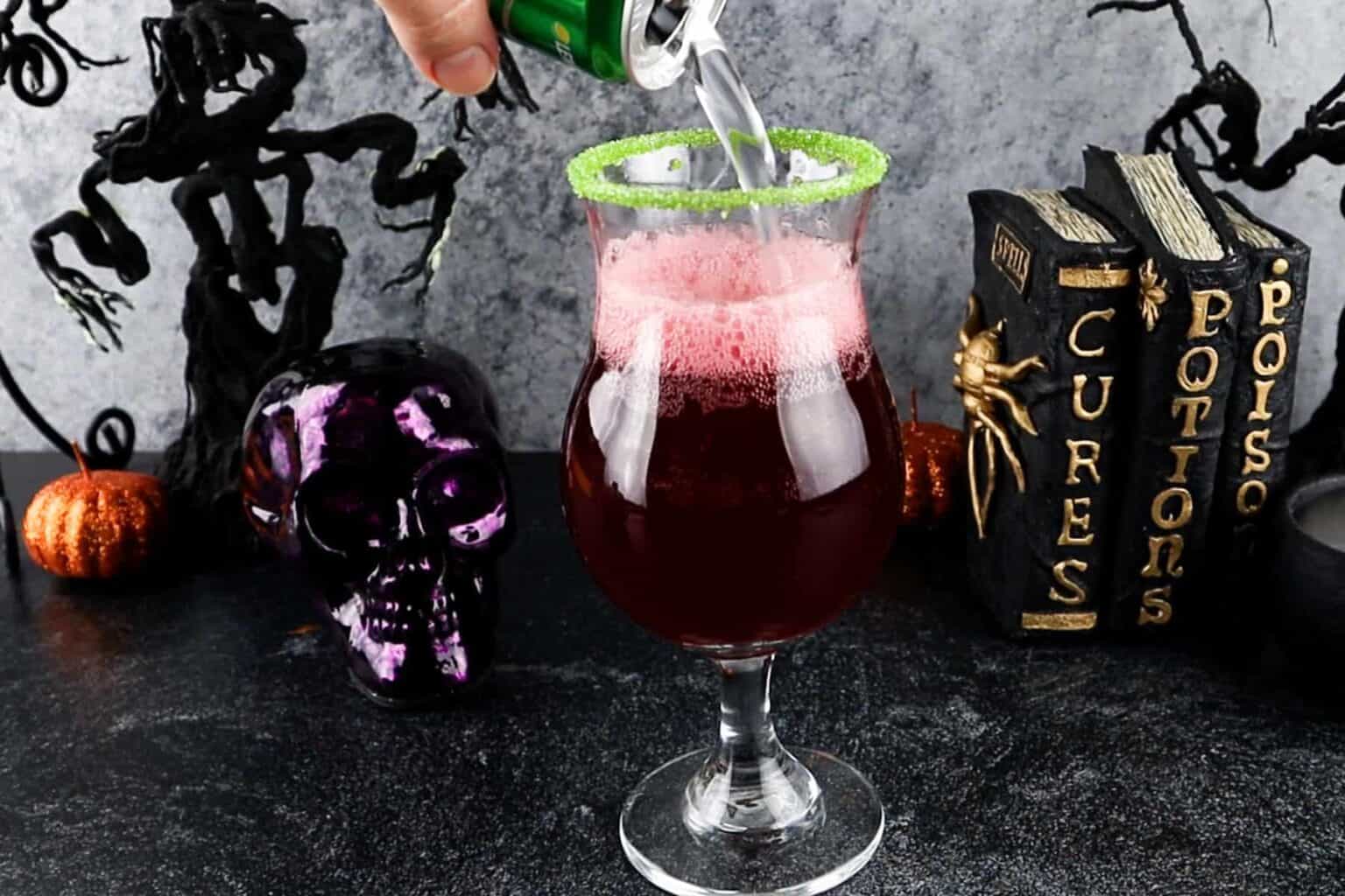 Easy Cauldron Cocktail | Halloween Drink, Ready in 5 minutes!