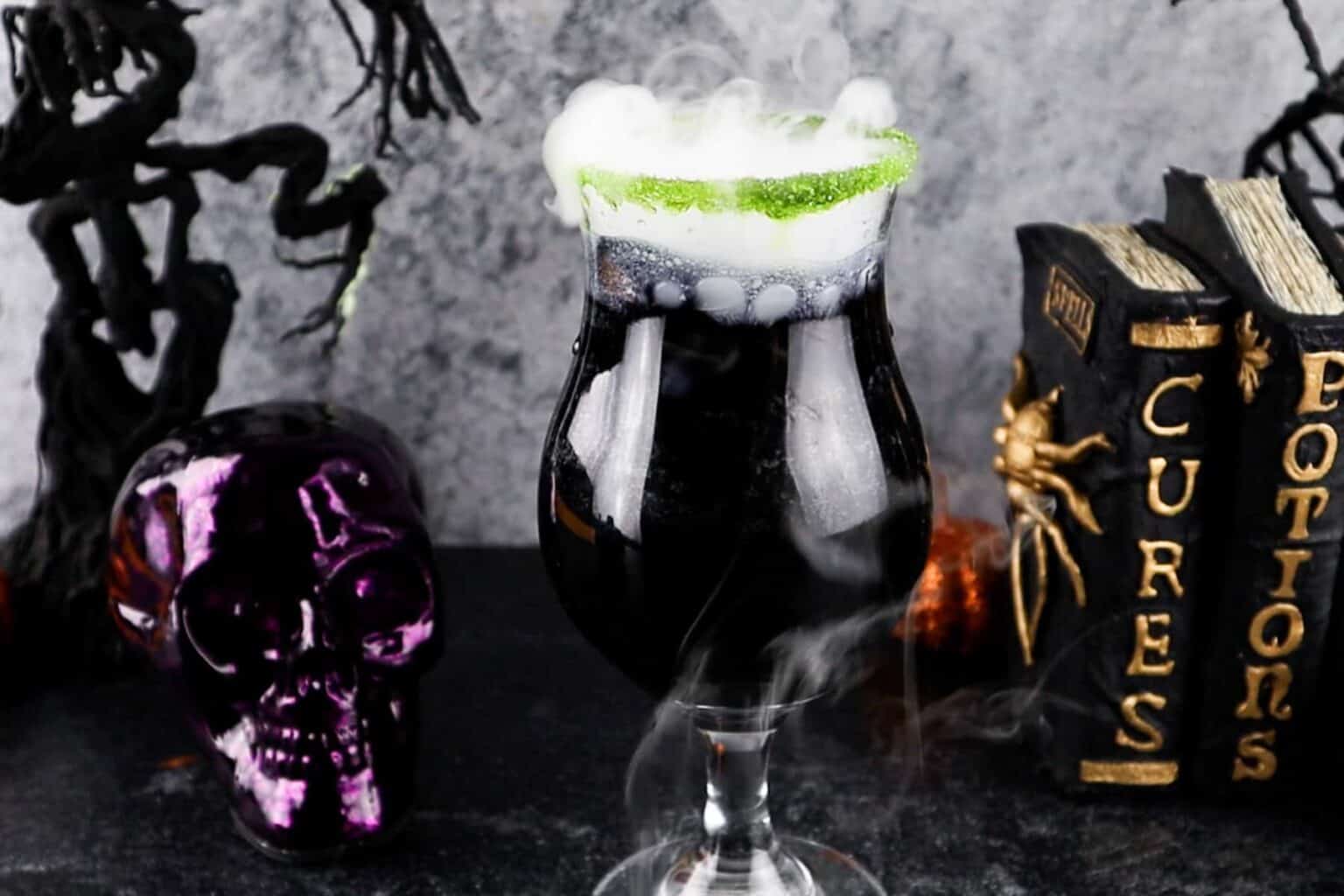 Easy Cauldron Cocktail | Halloween Drink, Ready in 5 minutes!