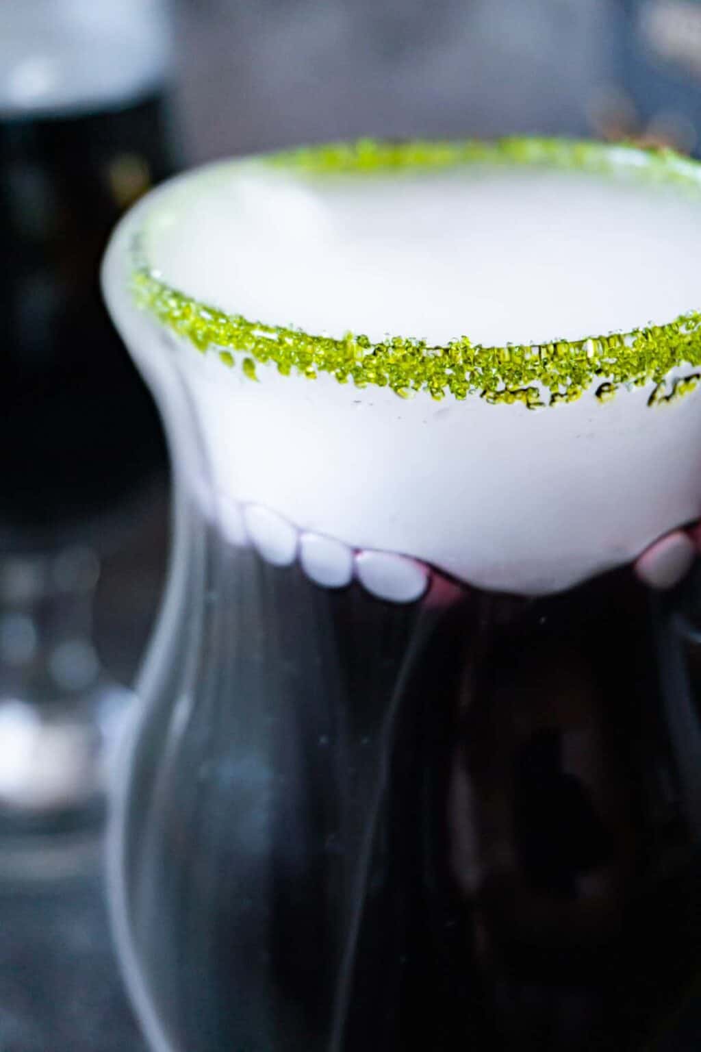 Cauldron Cocktail Halloween Drink • A Table Full Of Joy