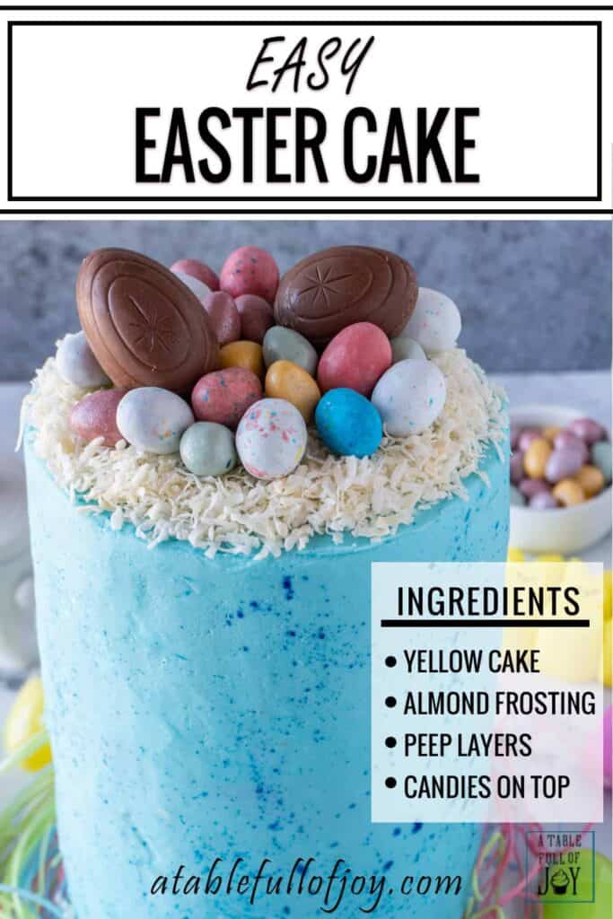 Easy Easter Cake • A Table Full Of Joy