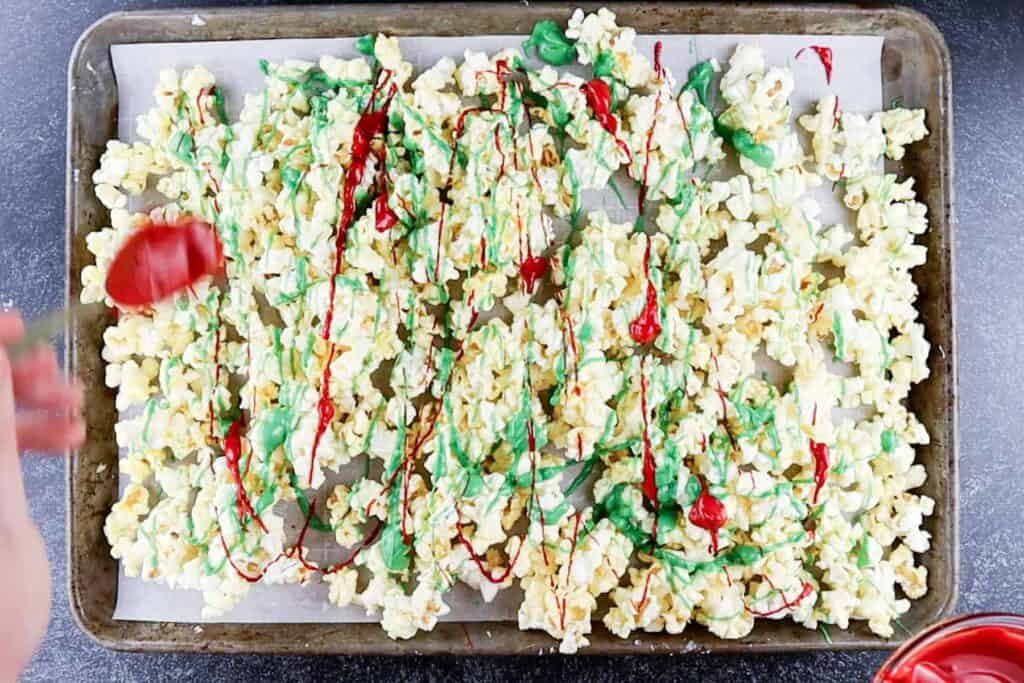 Christmas Holiday Popcorn Recipe • A Table Full Of Joy