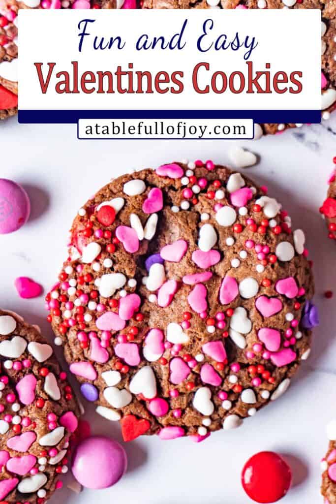 Easy Valentine Cookies • A Table Full Of Joy