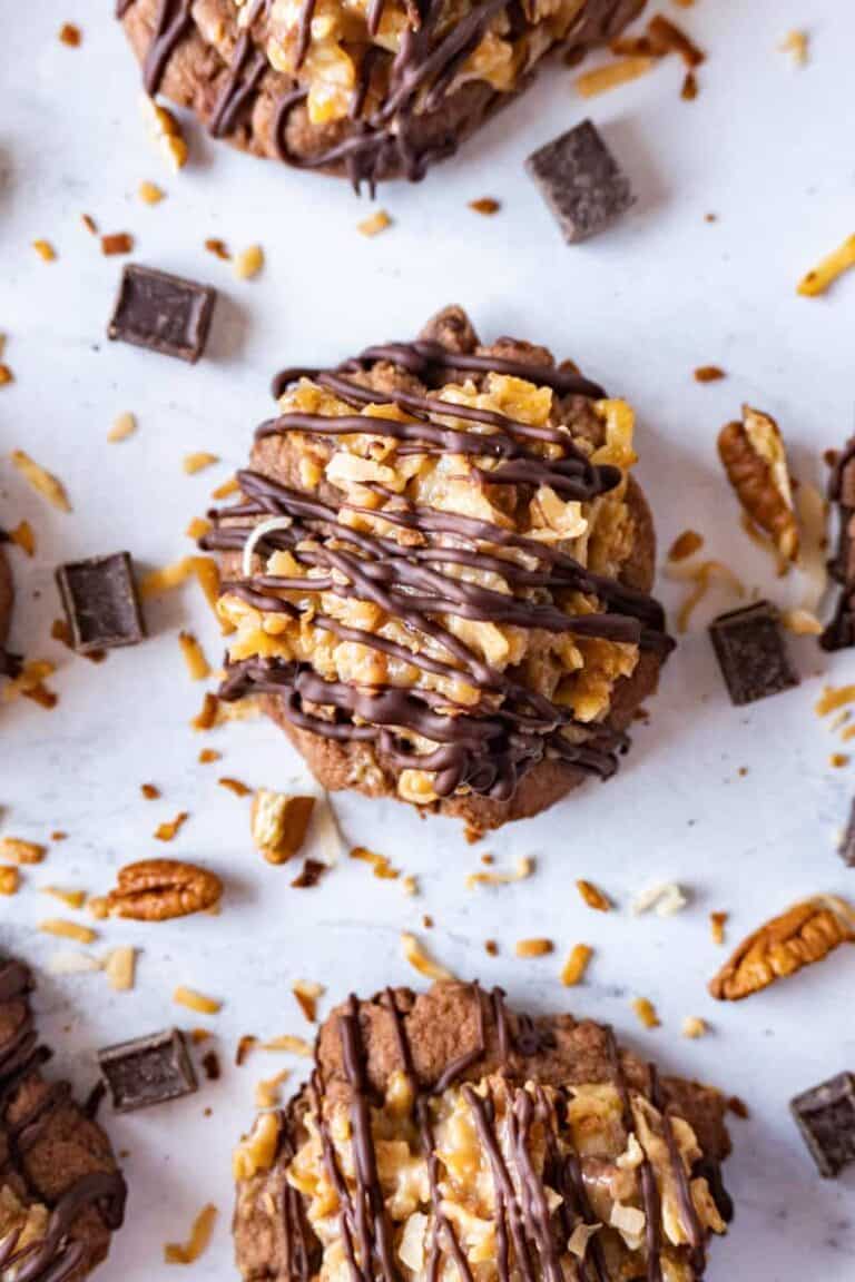 German Chocolate Cookies • A Table Full Of Joy