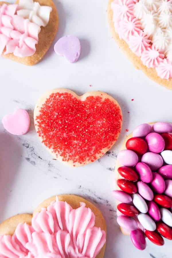 Valentine’s Sugar Cookies • A Table Full Of Joy