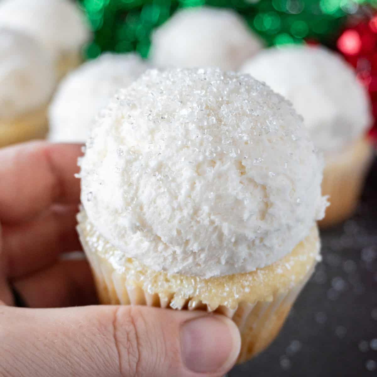 Snowball Cupcakes • A Table Full Of Joy