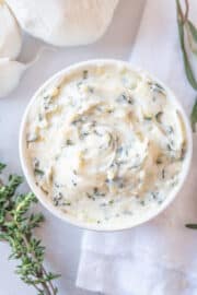 The BEST Garlic Herb Butter - Fresh, Easy, Delicious