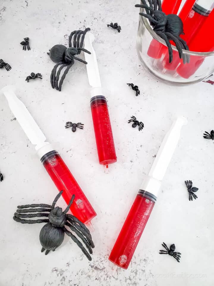 Halloween Shots - Syringe, Jello, Brains, Glow in the Dark & More!