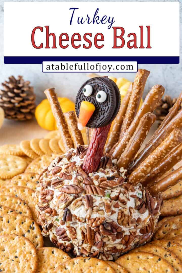 Easy Turkey Cheese Ball - Tasty and comes together fast!