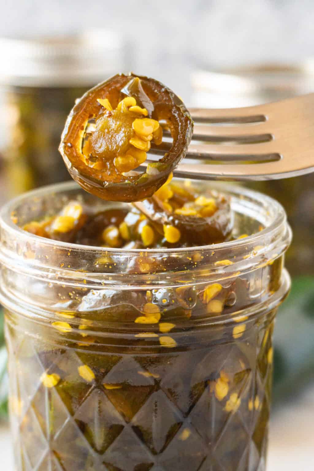 The BEST Candied Jalapenos! Easy to make and extra delicious!