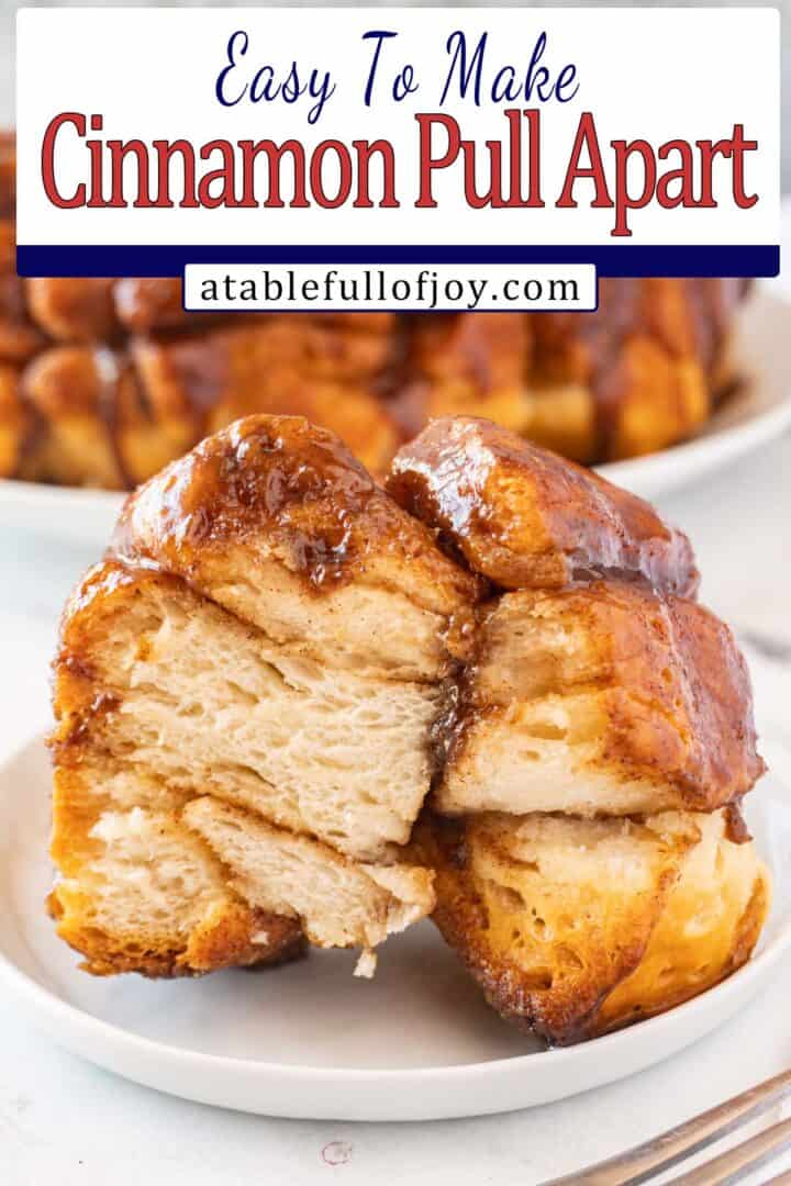 The BEST Cinnamon Pull Apart - Easy, Saucy, Delicious