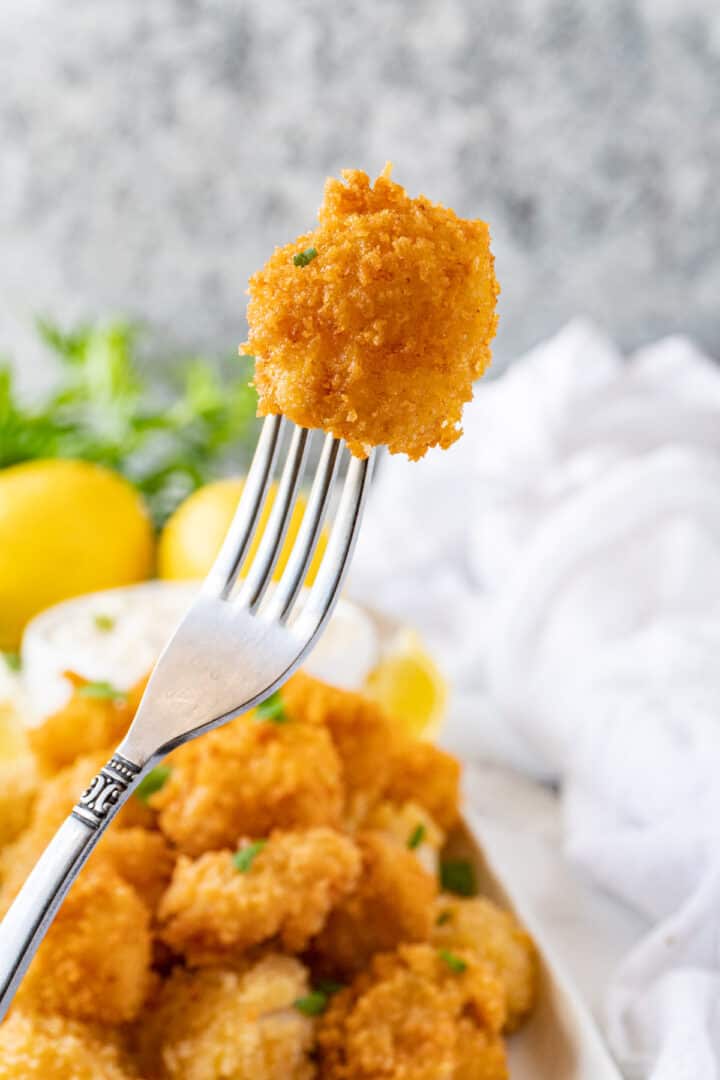 The BEST Fried Scallops- Crispy, Delicious, & Easy to Make • A Table ...