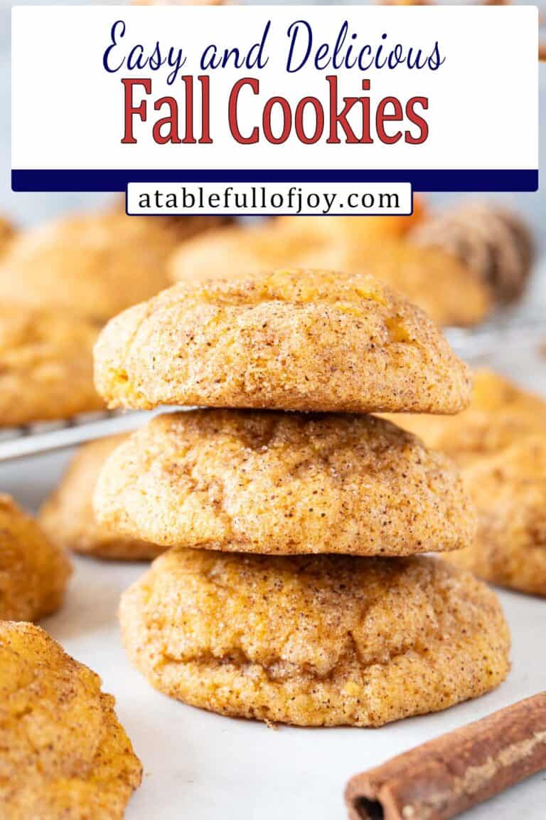 Easy Fall Cookies - Light, Fluffy, and Pumpkin!