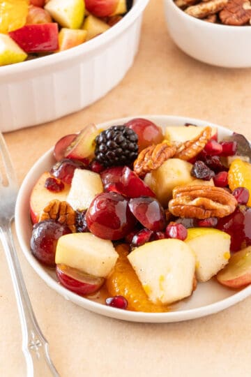 Thanksgiving Fruit Salad (Fall Fruit Salad) • A Table Full Of Joy