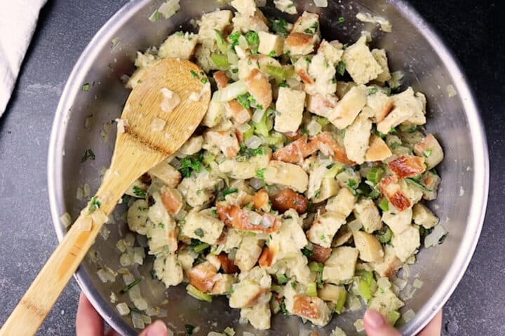 The BEST Homemade Stuffing - Easy, Flavorful, Delicious