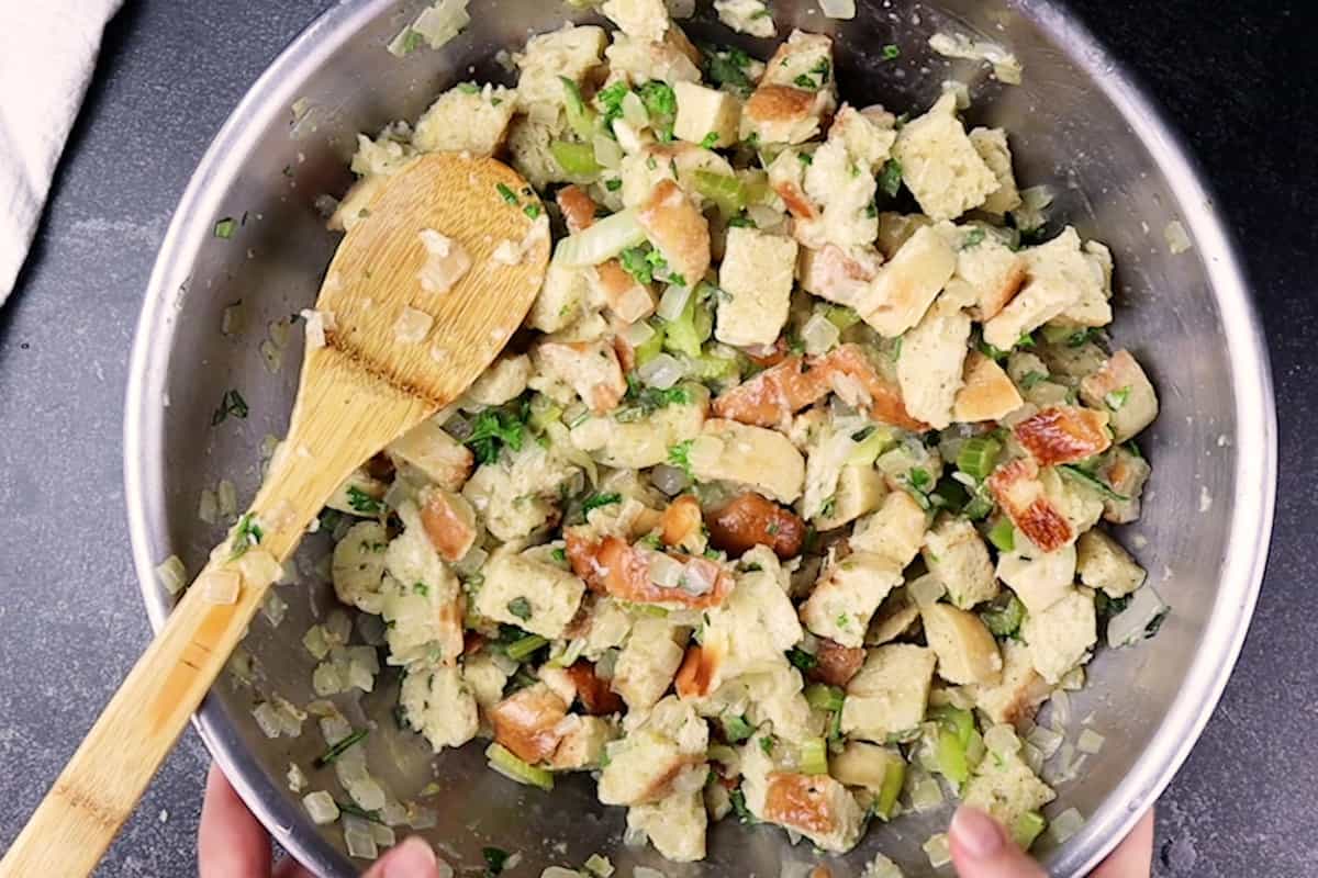 The BEST Homemade Stuffing - Easy, Flavorful, Delicious