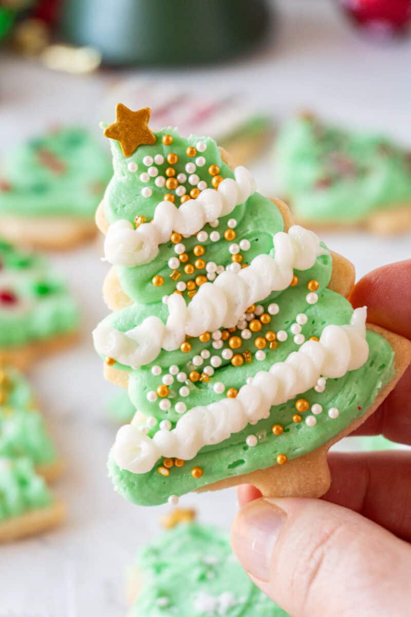 Christmas Tree Cookies • A Table Full Of Joy