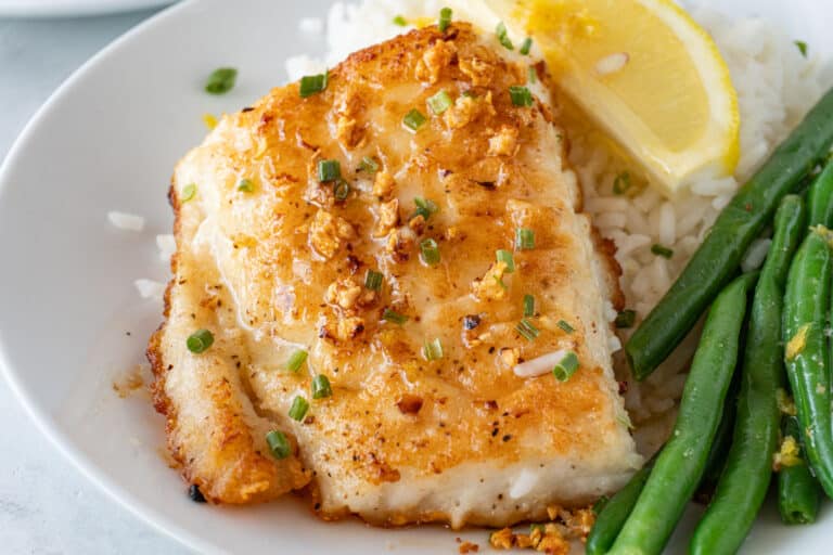 Lemon Butter Pan Fried Cod • A Table Full Of Joy