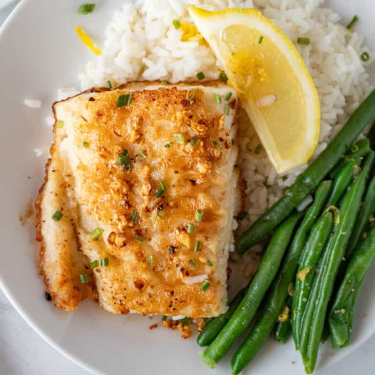 Lemon Butter Pan Fried Cod • A Table Full Of Joy