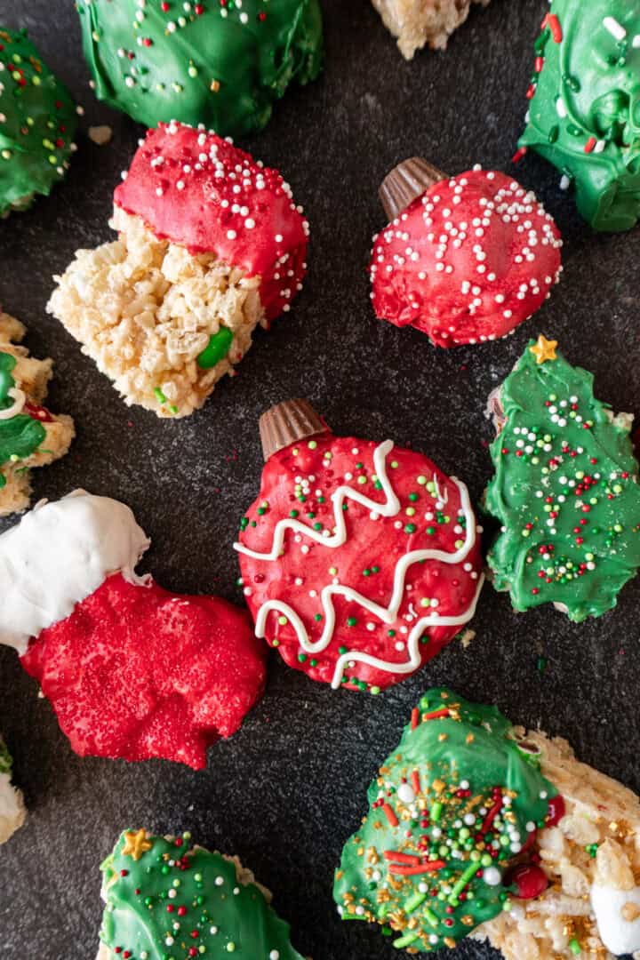 Christmas Rice Krispie Treats • A Table Full Of Joy